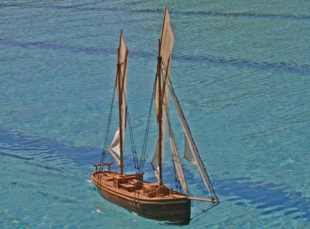 Model Yachts | Steves Model Ships Shed